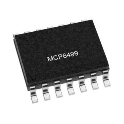 China Integrated Circuit Chip MCP6499T-E/SL 4 Circuit General Purpose Amplifier 14-SOIC for sale