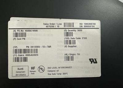 China Integrated Circuit Chip DS1338U-18 Low Power Serial Real-Time Clocks MSOP-8 for sale