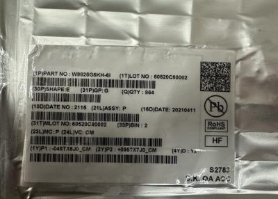 Κίνα Memory IC Chip W9825G6KH-6I 256Mbit Parallel High Speed SDRAM Memory IC 54-TSOP προς πώληση