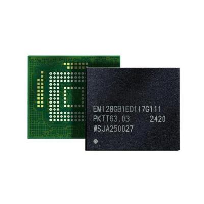 China IC de memória Chip SFEM016GB1ED1TO-I-5E-311-STD 200MHz 128Gbit eMMC IC de memória BGA100 à venda