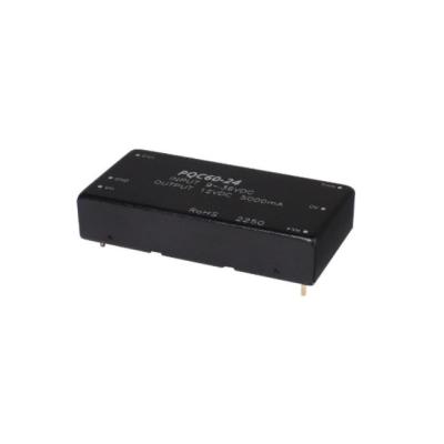 China Integrated Circuit Chip PQC60-24-S24 Single Regulated Outputs DC DC Converter for sale
