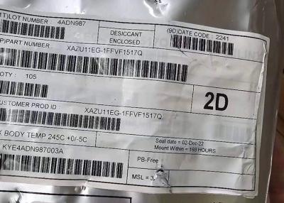 China XAZU11EG-1FFVF1517Q 256KB Quad-Core Embedded SoC FPGA IC 1517-BBGA Pacote à venda