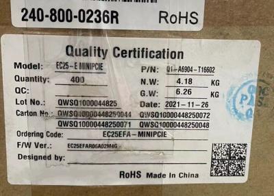 China Wireless Communication Module EC25EFA-MINIPCIE M2M-Optimized LTE Cat 4 Module for sale