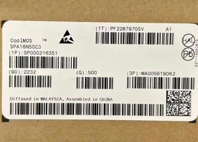 China Chip SPA16N50C3 560V N-kanaal vermogens-MOSFET-transistor TO-220-3 van geïntegreerde schakelingen Te koop