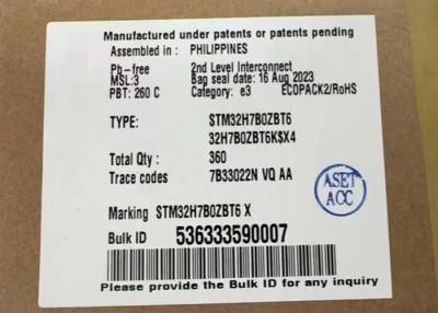 China Microcontroller MCU STM32H7B0ZBT6 Embedded Microcontrollers 144-LQFP Package for sale