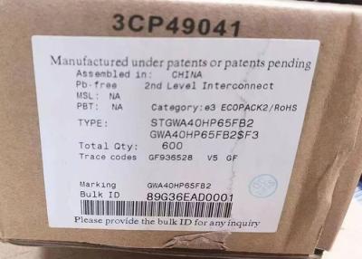 China Комплексные микросхемы STGWA40HP65FB2 Trench Gate Field-Stop 650V 40A высокоскоростные IGBT транзисторы for sale