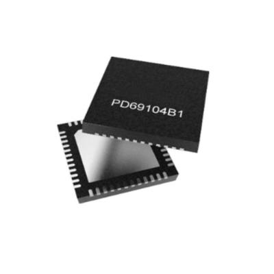 China Integrated Circuit Chip PD69104B1ILQ 4-Port Power Over Ethernet Manager IC QFN-48 for sale