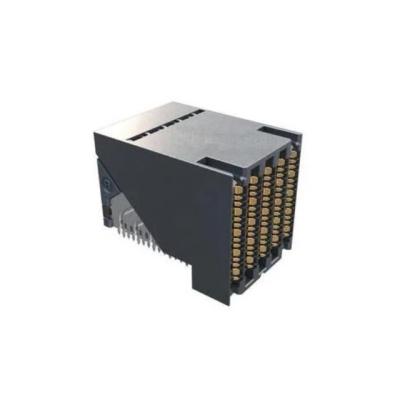 China Connectors 10128413-101LF High Density Right Angle Header Backplane Connector for sale