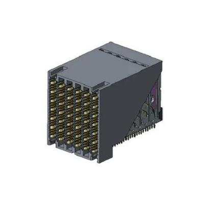 China Connectors 10124413-101LF 3-Pair 92Ω ExaMAX Backplane Connector for sale