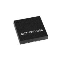 China Integrated Circuit Chip MCP47FVB04-E/MQ 8-Bit Quad Output DAC With I2C Interface for sale