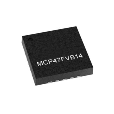 China Integrated Circuit Chip MCP47FVB14-E/MQ 10-Bit Digital To Analog Converters QFN-20 for sale