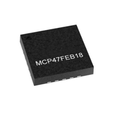 China Integrated Circuit Chip MCP47FEB18-E/MQ 8-Channel 10-Bit Digital To Analog Converter for sale