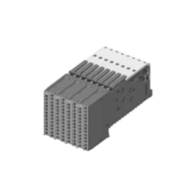 China Connectors HDTF-6-06-S-RA-LC-100 XCede HD Backplane Right-Angle Receptacle 1.80mm for sale