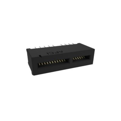 China Connectors 10142333-10010MLF 16GT/s PCI Express Vertical Card Edge Connector for sale