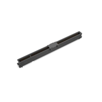 China CEE016400140111 Connectors 16Gbps 1.00mm PCIe Card Edge Connector for sale