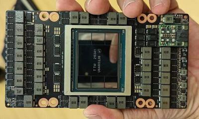 Puce de traitement d'IA H200 haute vitesse 141 Go GPU à noyau tensor pour l'IA générative et le HPC