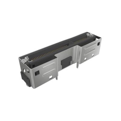 China G64V32312HR Connectors High Speed 500 mA ExtremePort Z-Link Connector for sale