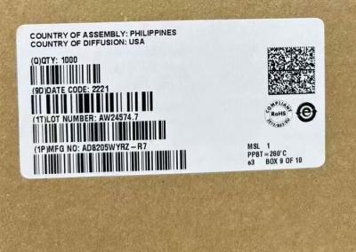 China AD8205WYRZ Chip de circuito integrado de alimentação única 42 V Amplificador de diferença do sistema à venda