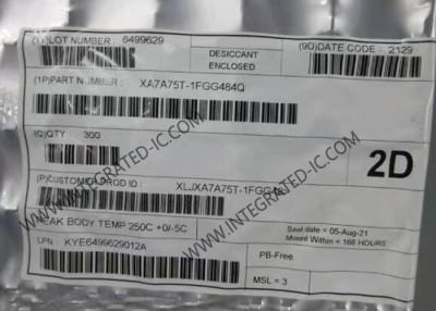 中国 Artix-7 XAの論理IC XA7A75T-1FGG484Q 75520 LE FPGA -システム内プログラム可能なゲート・アレー 販売のため