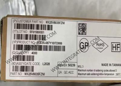 中国 MX25V8035FZNIメモリーICチップ 2.3Vから3.6V 8 Mbit NORフラッシュメモリ WSON-8 販売のため