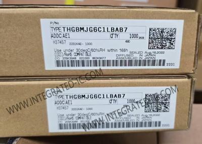 中国 THGBMJG6C1LBAB7 メモリICチップ 3.3V 64Gビット自動車NANDフラッシュシリアルe-MMCメモリ 販売のため