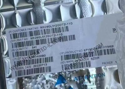 China MX29GL512GDT2I-11G IC de memória chip 512Mbit NOR flash memory IC TSOP-56 pacote à venda