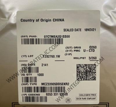 China MCZ33905DD5EKR2 Integrated Circuit Chip System Basis Chip With High-Speed CAN And LIN for sale