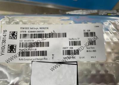 China BCM84891LB0KFEBG Ethernet IC 6A Single Port Ethernet CMOS Transceiver IC BGA81 for sale