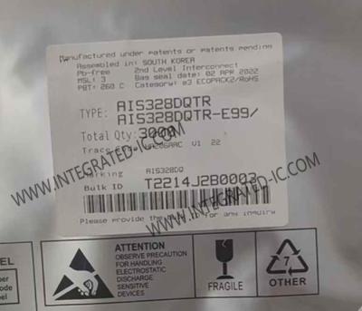 Cina AIS328DQTR Sensore IC Accelerometro a tre assi ad alte prestazioni a potenza ultra-bassa in vendita