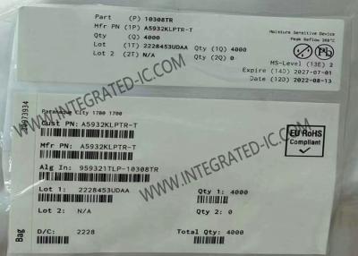 China A5932KLPTR Chipe de circuito integrado trifásico Sinusoidal Sensorless Fan Controller TSSOP-24 à venda