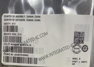 China ADUM7701BRWZ Chip de circuito integrado 16 bits Modulador de sigma delta aislado for sale