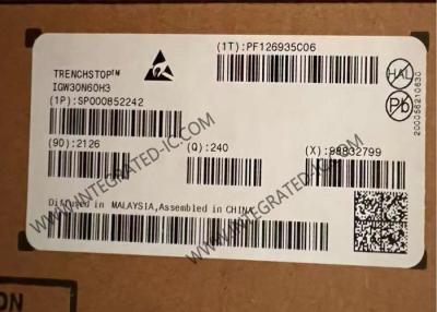 China IgW30N60H3 Integrated Circuit Chip 600V 30A enkele IGBT-transistoren TO-247 Te koop