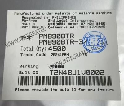 China PM8908TR Integrated Circuit Chip Monolithic Buck Converter For DDR Memory Termination for sale