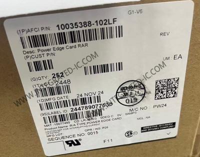 China 10035388-102LF Connectors Low Profile AC/DC Power Distribution Connector for sale