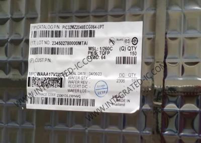 China Microcontroller MCU PIC32MZ2048ECG064-I/PT 32-bits microcontroller IC met grafische interfaces for sale