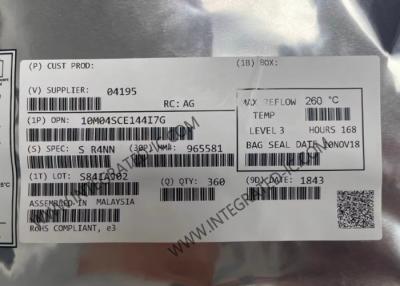 China Array de puertas programables de campo 10M04SCE144I7G 144-LQFP MAX 10 FPGA Circuitos integrados 450MHz en venta