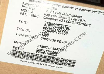 China STM8S105K4T6C Microcontroller MCU 8-Bit Microcontroller IC 16MHz Embedded MCU LQFP32 for sale