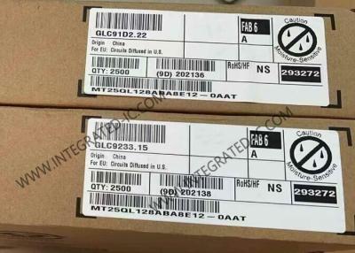 China MT25QL128ABA8E12-0AAT Memory IC Chip 128Mbit Non Volatile NOR Flash Memory IC TBGA24 for sale