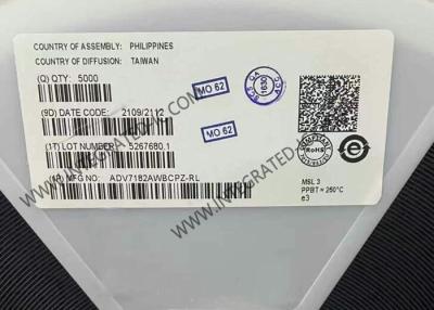 China ADV7182AWBCPZ Integrated Circuit Chip 10-Bit SDTV Video Decoder With Differential Inputs for sale