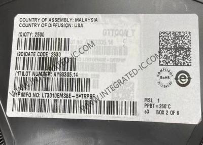 China LT3010EMS8E-5 Integrated Circuit Chip 50mA 3V tot 80V Low Dropout Micropower Linear Regulator Te koop