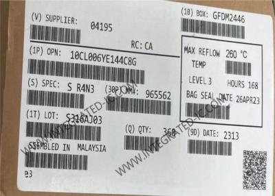 China Field Programmable Gate Array 10CL006YE144C8G 504Kbit Field Programmable Gate Array IC Te koop