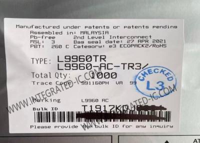 China Chipe de circuito integrado L9960TR SPI Automóvel Programável DC motor motorista escovado for sale
