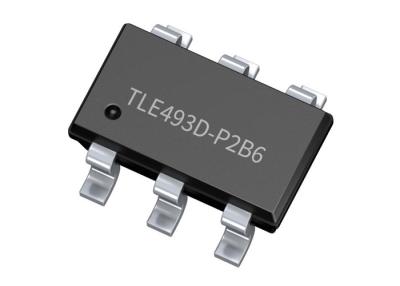 Cina TLE493D-P2B6 Sensore IC XENSIV Alta precisione Sensori a bassa potenza 3D magnetico Hall in vendita
