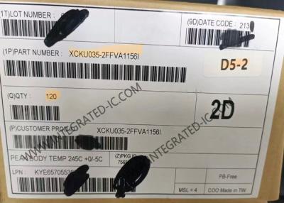 Chine XCKU035-2FFVA1156I Réseau de porte programmable sur le champ Kintex UltraScale FPGA IC FCBGA1156 à vendre