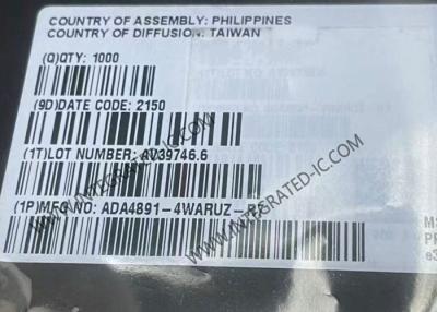 China ADA4891-4WARUZ Integrated Circuit Chip Low Cost CMOS High Speed Rail-To-Rail Amplifier for sale