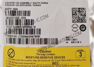 China Chipe de circuito integrado LTC3309AEV 6A 5V Convertidor monolítico de caixa de baixo ruído à venda