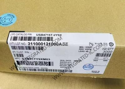 China USB4715T-I/Y9X Integrated Circuit Chip USB 2.0 Hi-Speed Hub Controller met FlexConnect op alle poorten Te koop