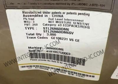 Chine Puits de circuit intégré STL26N60DM6 600V 15A MDmesh DM6 Transistors MOSFET de puissance à vendre