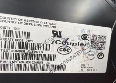 Chine ADUM3402ARWZ puce de circuit intégré 2500Vrms Quad Channel Isolator numérique SOIC16 à vendre