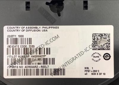 China ADR03ARZ Chip de circuito integrado 2.5V Referência de tensão SOIC8 PMIC Gestão de energia à venda
